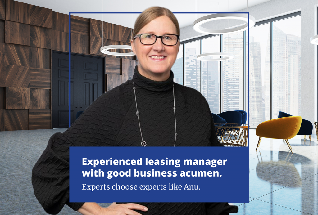 Tutustu vuokrauspäällikkö Anu Rajalaan - Colliers Toimitilat